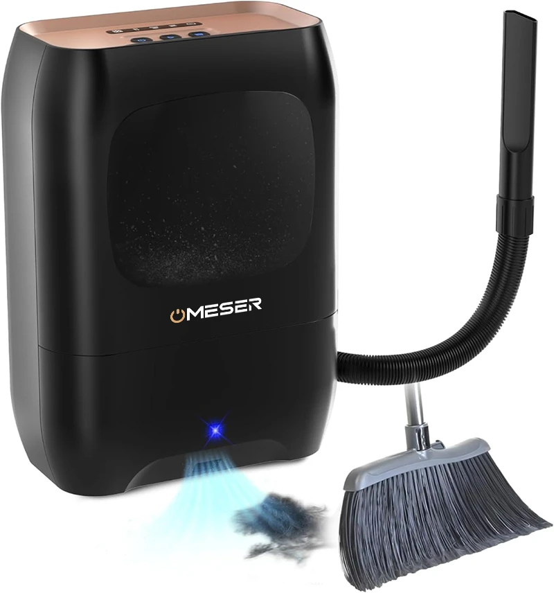 OMESER Automatic Electric Dust Pan Vacuum – Hands-Free, Multi-Mode ...